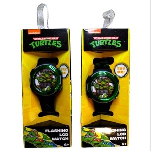 Nickelodeon | Accessories | 2 Teenage Mutant Ninja Turtles Watch | Poshmark